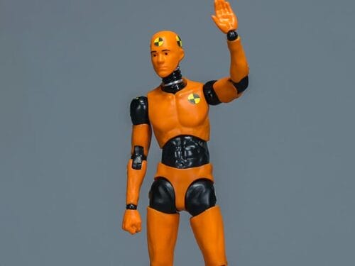 Damtoys Testman Pocket Elite Crash Test Dummy 1/12 Scale Action Figure ...
