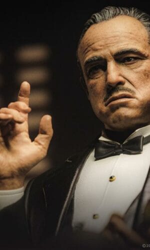 Damtoys The Godfather 1972 Edition of Vito Andolini Corleone 1/3 Full ...