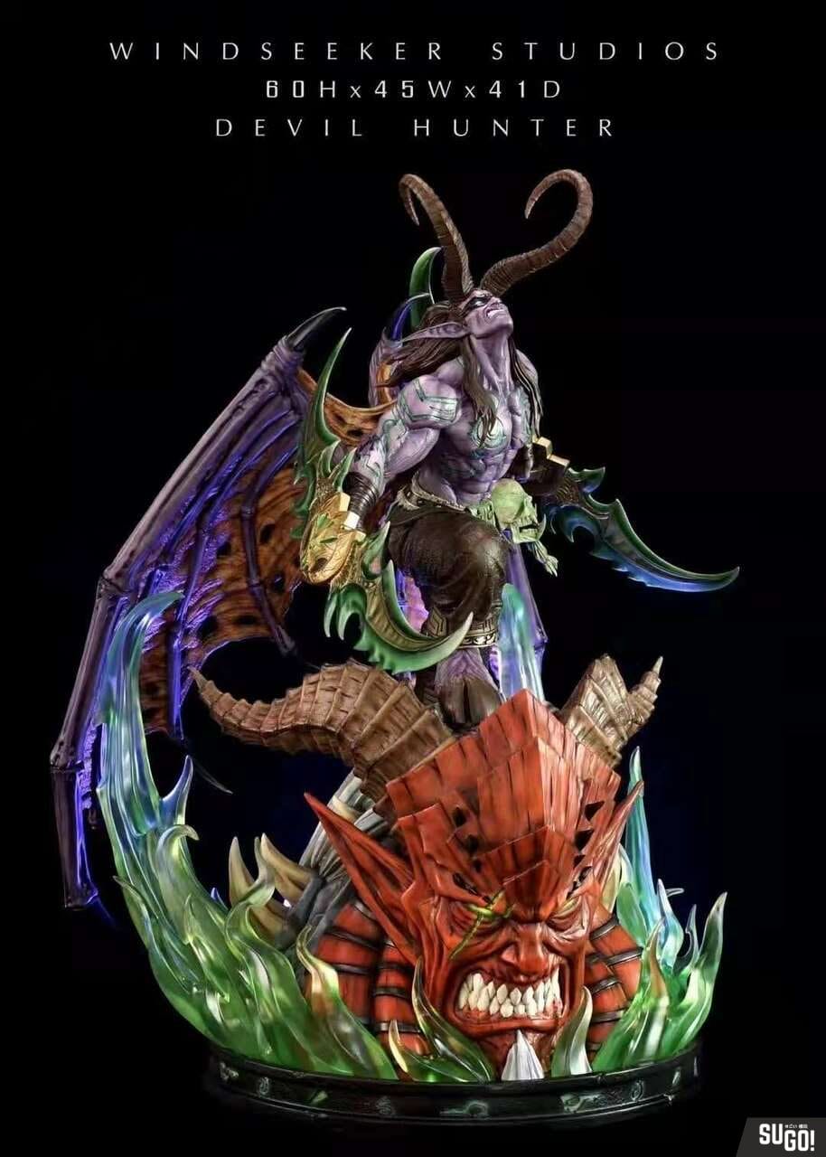 Windseeker Studio Devil Hunter 1/4 Scale GK Statue - Sugo Toys | Action ...