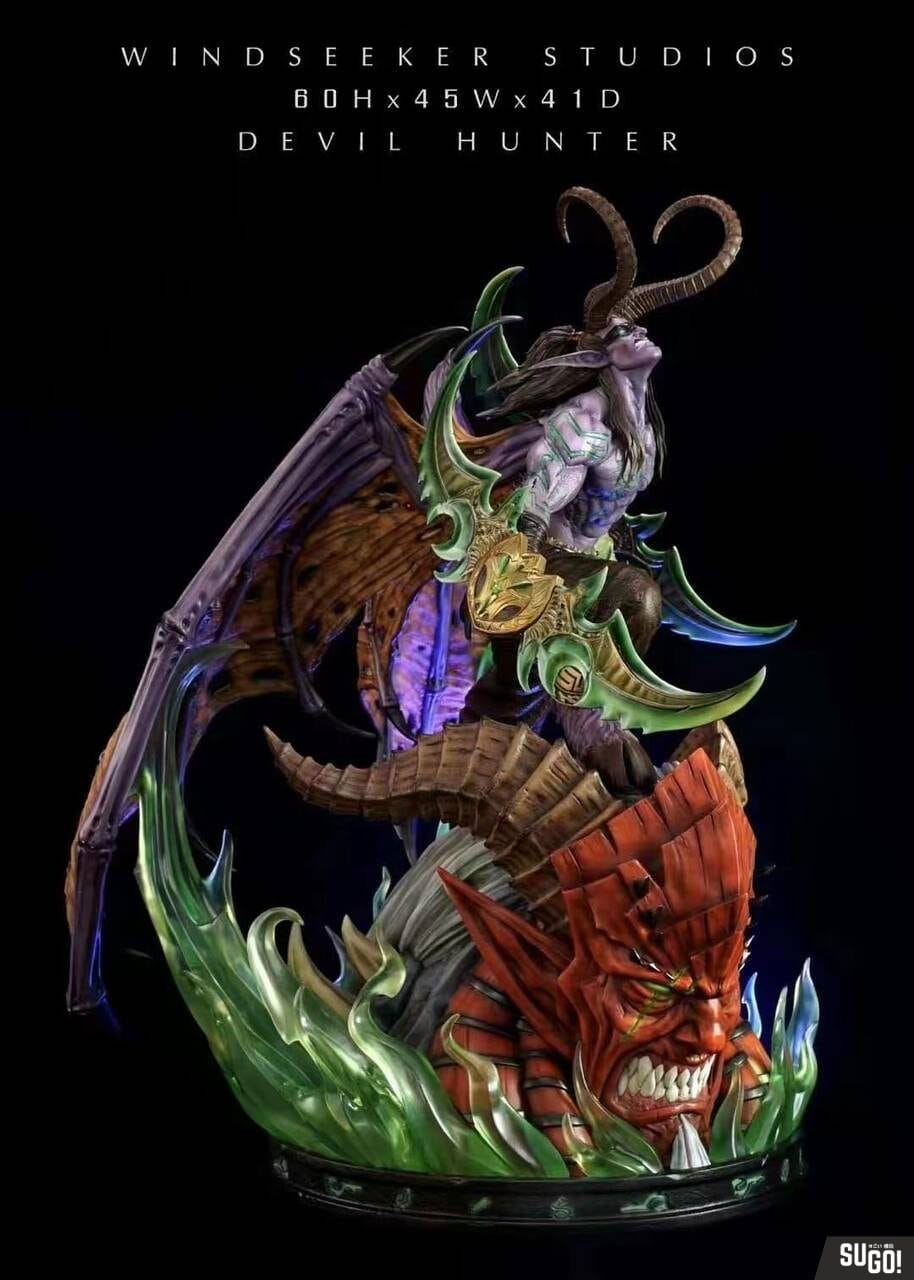 Windseeker Studio Devil Hunter 1/4 Scale GK Statue - Sugo Toys | Action ...