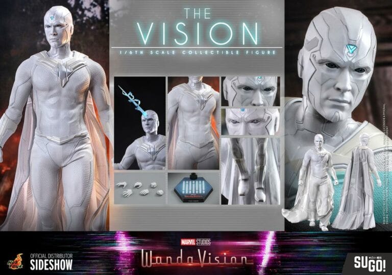 [HK 1st Batch] Hot Toys WandaVision The Vision 1/6th Scale Action ...