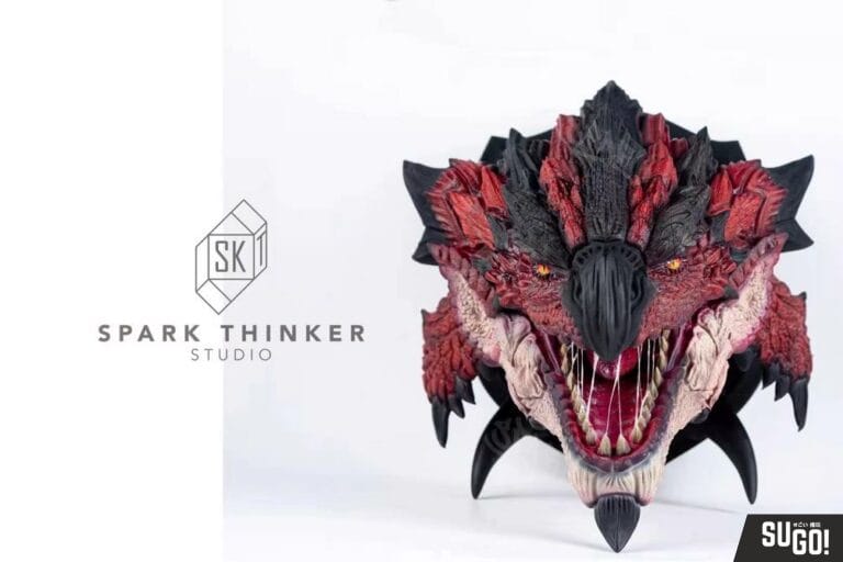 Spark Thinker Studio Monster Hunter Rathalos Bust - Sugo Toys ...