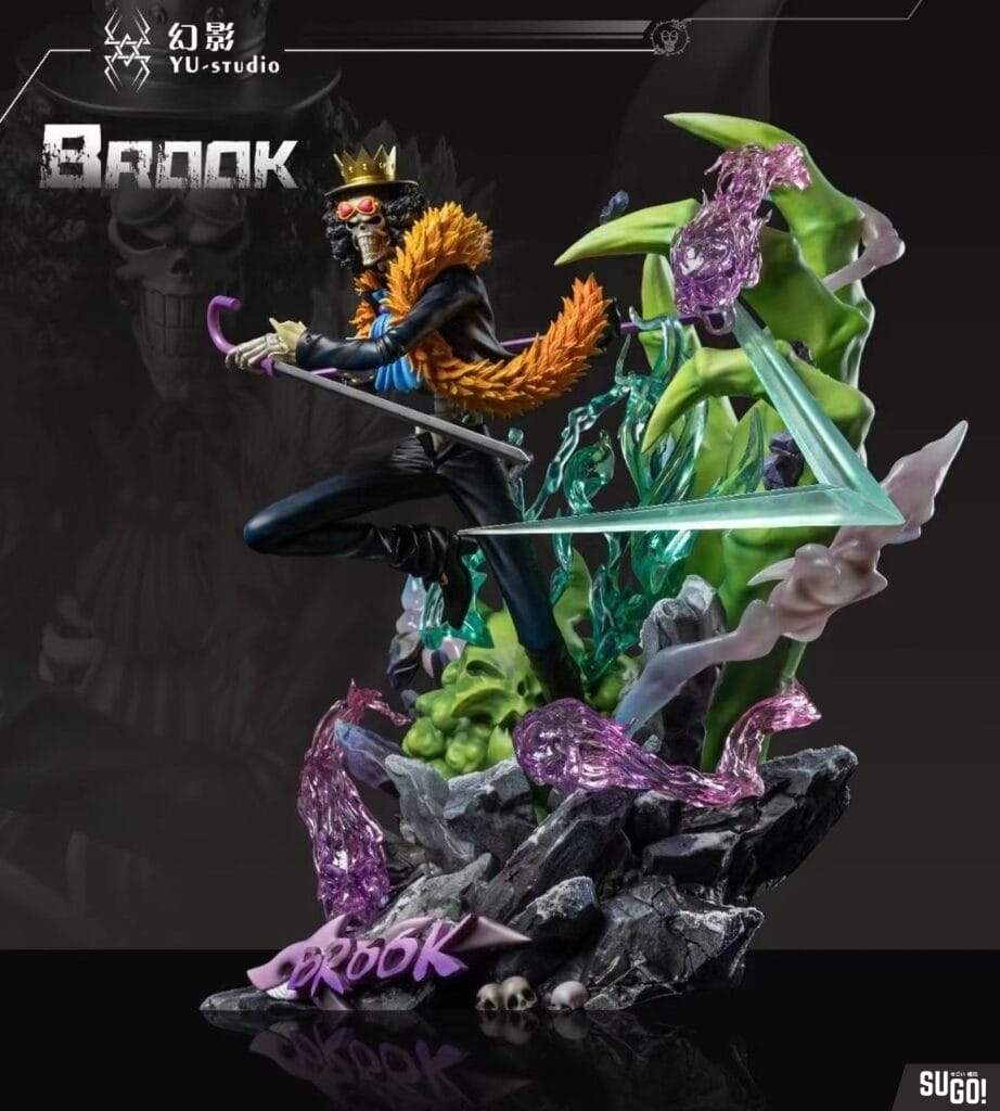 YU Studio One Piece Brook Statue 52cm GK Statue - Sugo Toys | Action ...