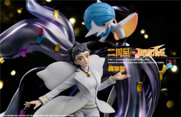 Er Zhou Mu Studio Pokemon Diantha And Gardevoir Anniversary Version ...