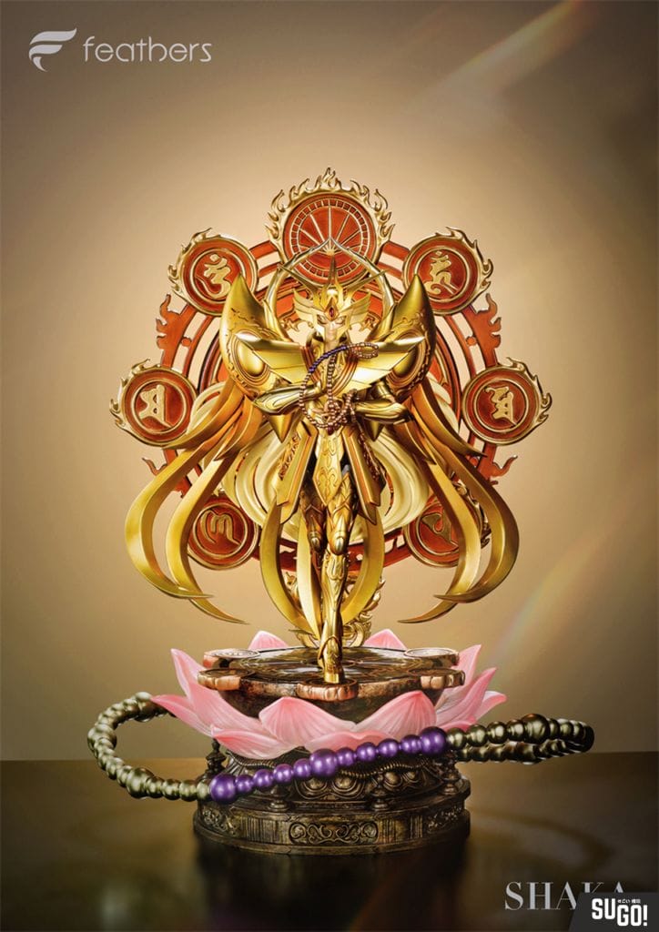 Feathers Studio Saint Seiya Shaka 1/6 Scale GK EX Ver. Statue (Two ...