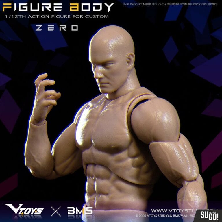 VTOYS X BMS 1/12 Scale Figure Body: ZERO - Sugo Toys | Action Figures ...
