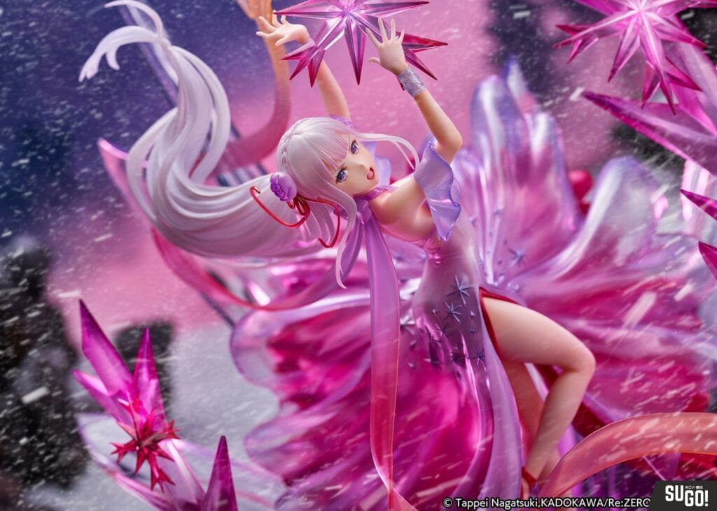 Shibuya Scramble Figure SSF Re: ZERO-Starting Life in Another World - Emilia Crystal Dress Ver ...