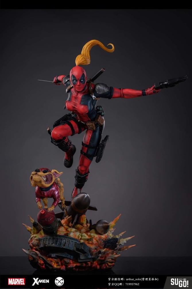 Iron Kite Studio Marvel Lady Deadpool 1/4 Scale Statue - Sugo Toys ...