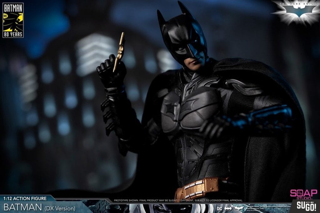 Soap Studio The Dark Knight Batman 1/12 Scale Figure FG004 - Sugo Toys ...