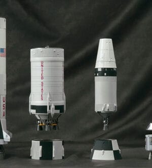 Bandai Apollo 11 & Saturn V Launch Otona no Chogokin 1/144 Scale ...