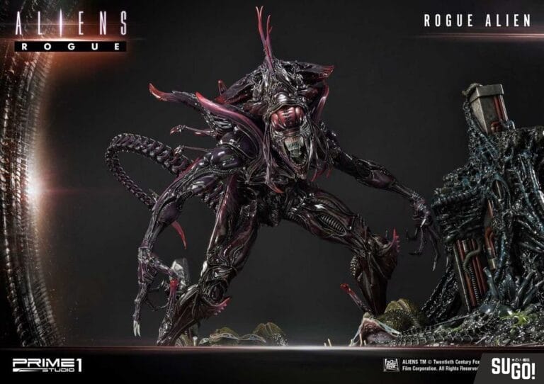 Prime 1 Studio Aliens (Comics) Rogue Alien "Battle Diorama" 66cm Inches ...