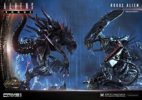 Prime 1 Studio Aliens (Comics) Rogue Alien "Battle Diorama" 66cm Inches ...