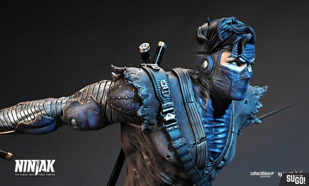Silver Fox Valiant Ninjak Legendary Scale 1/4 Statue SFCSNJK001 - Sugo ...