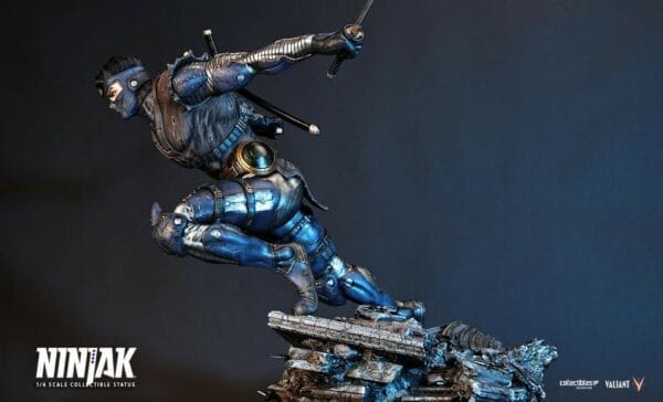 Silver Fox Valiant Ninjak Legendary Scale 1/4 Statue SFCSNJK001 - Sugo ...
