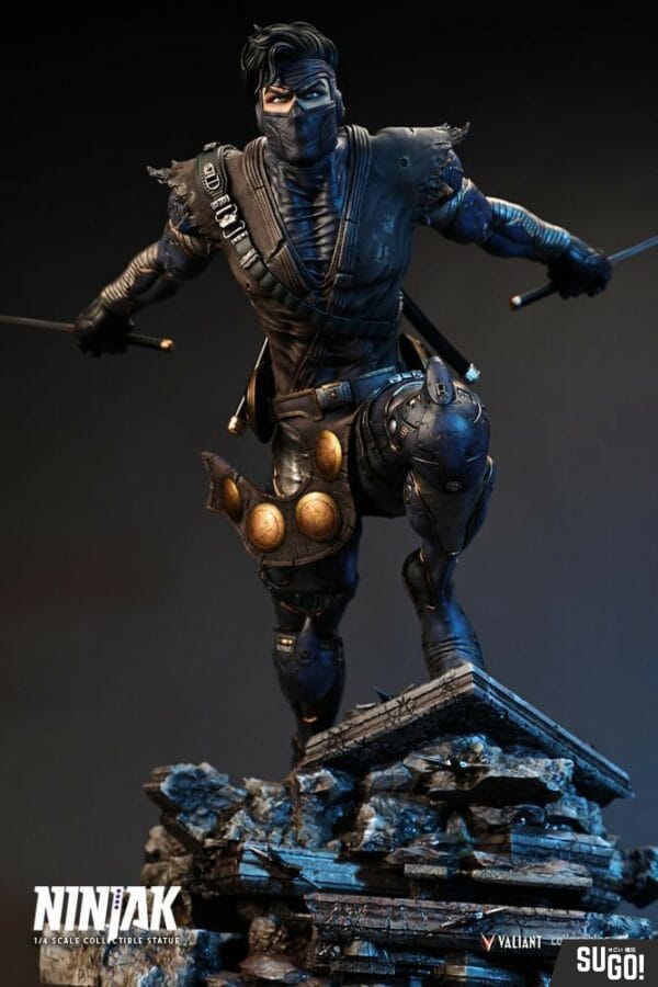 Silver Fox Valiant Ninjak Legendary Scale 1/4 Statue SFCSNJK001 - Sugo ...