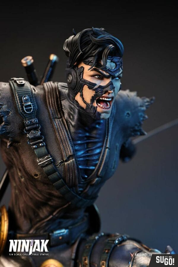Silver Fox Valiant Ninjak Legendary Scale 1/4 Statue SFCSNJK001 - Sugo ...