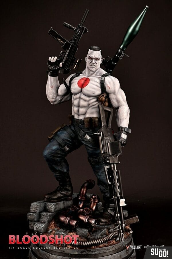 Silver Fox Valiant Bloodshot Legendary Scale 1/4 Statue SFCSBLD002 ...