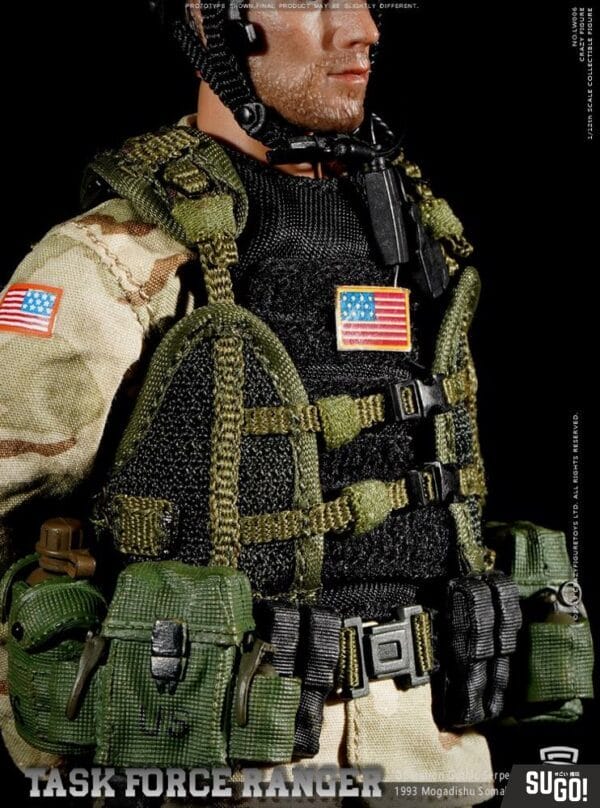 CrazyFigure US Delta Special Force M14 Sniper -Rangers Task Force 1/12 ...