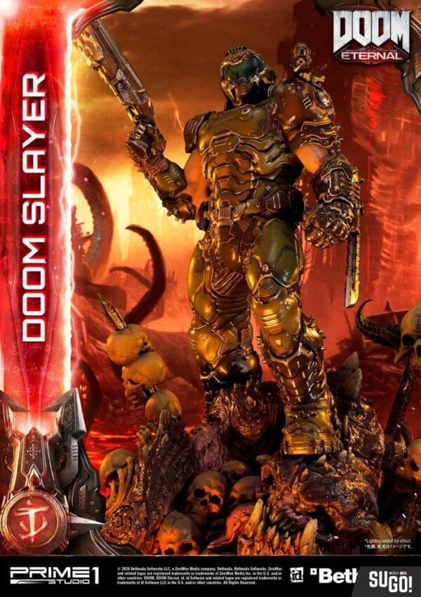 Prime 1 Studio Doom Slayer Standard Version 1/3 Scale Statue UMMDOOM-01 ...