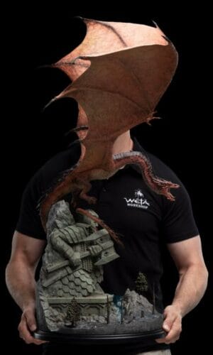 Weta Workshop The Hobbit Smaug The Fire-Drake 1/100 Scale Limited ...