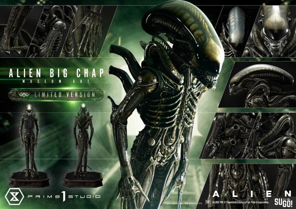 Prime 1 Studio Alien (Film) Alien Big Chap "Museum art" Limited Version ...
