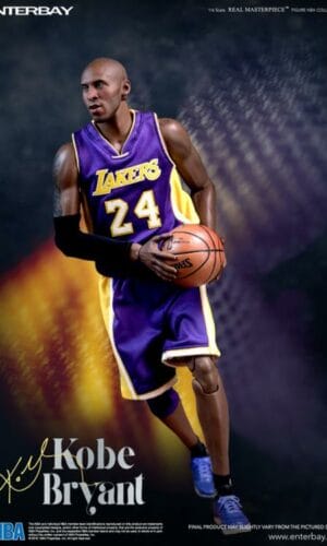Enterbay NBA Real Masterpiece Kobe Bryant 1/6 Scale Figures Two Body ...