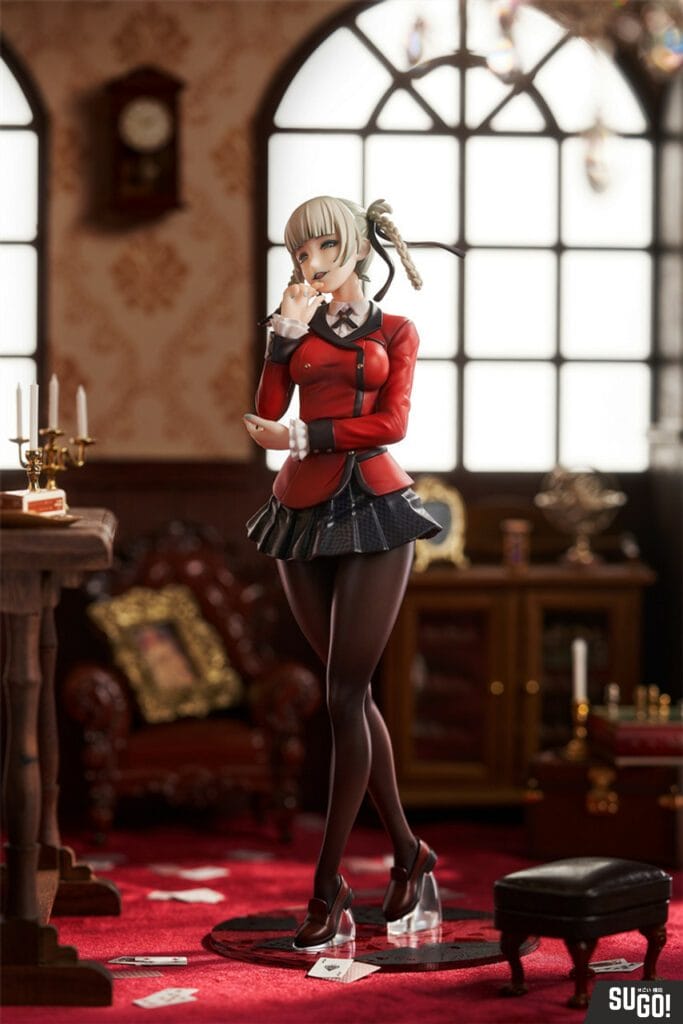 HunYu Studio [18+] Kakegurui Momobami Kirari GK Statue with Extra Upper ...