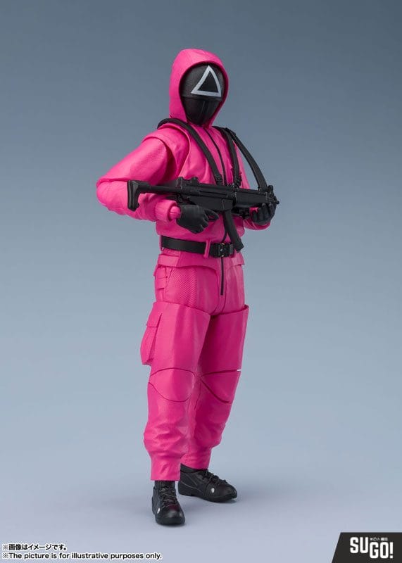 Bandai Spirits S.H.Figuarts Masked Soldier "Squid Game" Figure - Sugo ...