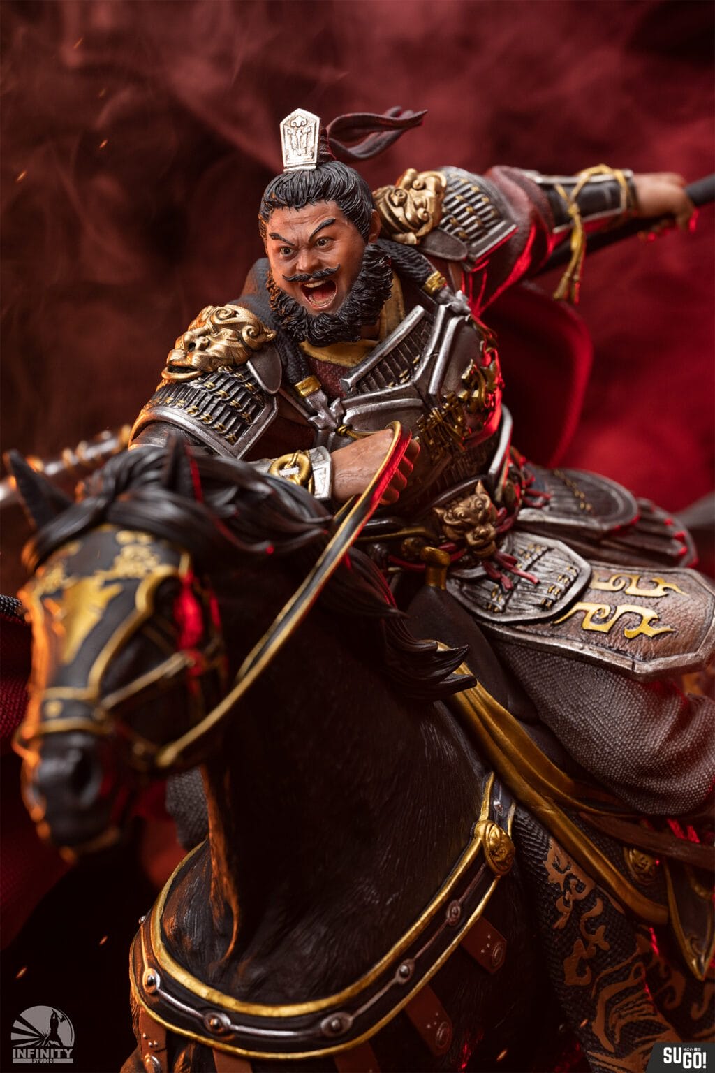 Infinity Studio Three Kingdoms Heroes Series-Zhang Fei (Colored Edition ...