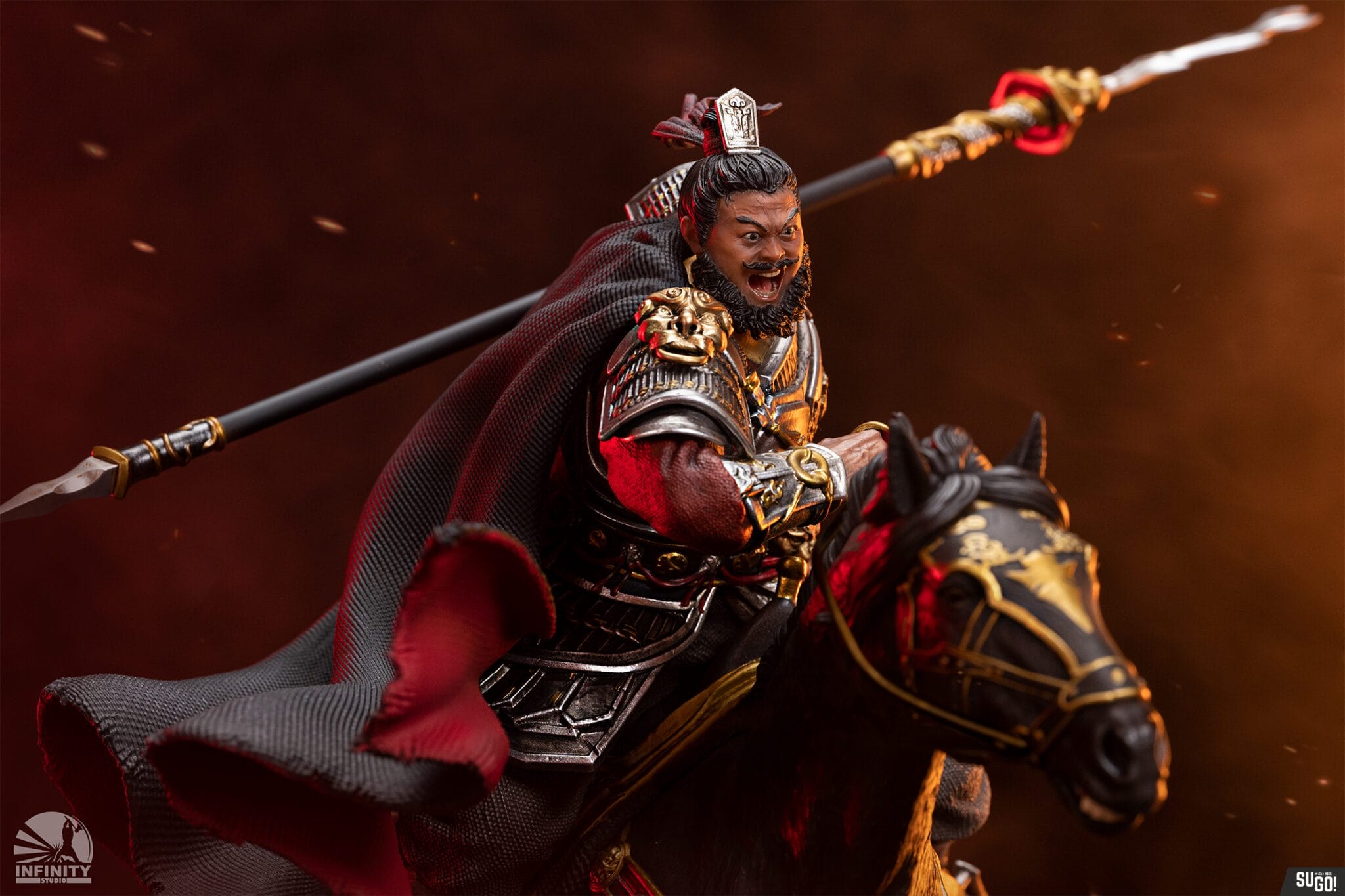 Infinity Studio Three Kingdoms Heroes Series-Zhang Fei (Colored Edition ...