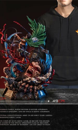 DT Studio Attack On Titans Levi Ackerman 60cm GK Statue - Sugo Toys ...