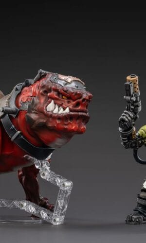 Joy Toy Warhammer 40K Orks Squighog Nob On Smasha Squig Set 1/18 Scale ...