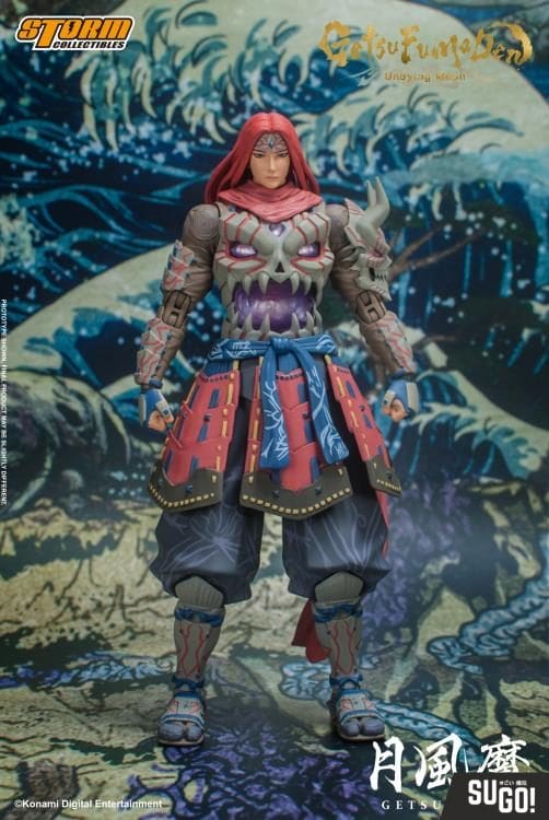 Storm Collectibles Getsu Fuma Den: Undying Moon Getsu Fuma 1/12 Scale ...
