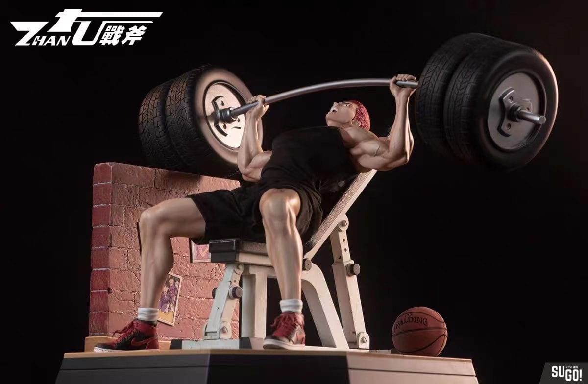 Zhan Fu Studio [18+] Slam Dunk Sakuragi Hanamich 1/6 Scale GK Statue ...