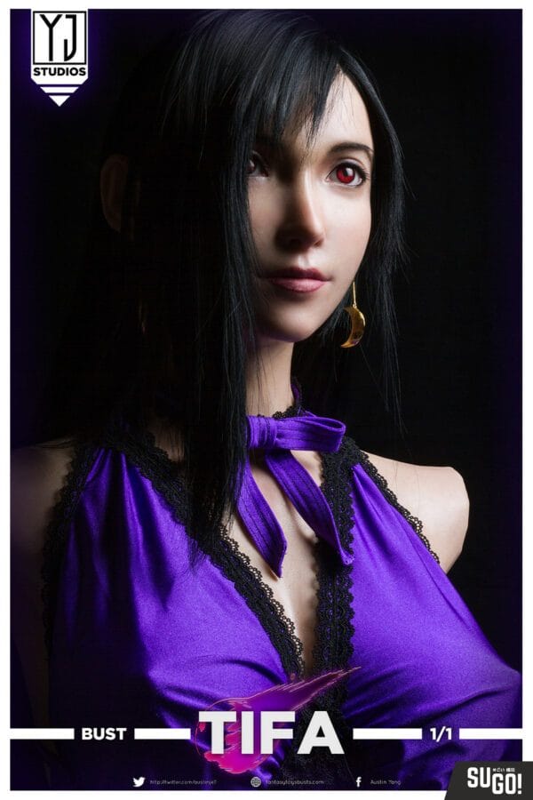 YJ Studios [18+] Final Fantasy RE Tifa Lockhart 1/1 GK Bust Statue ...