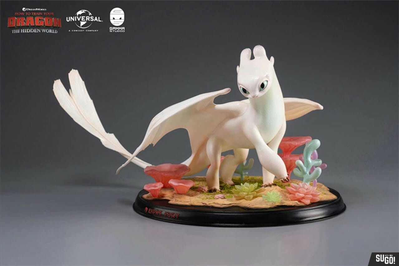 Gamma Studio Light Fury Licensed GK Statue - Sugo Toys | Action Figures ...