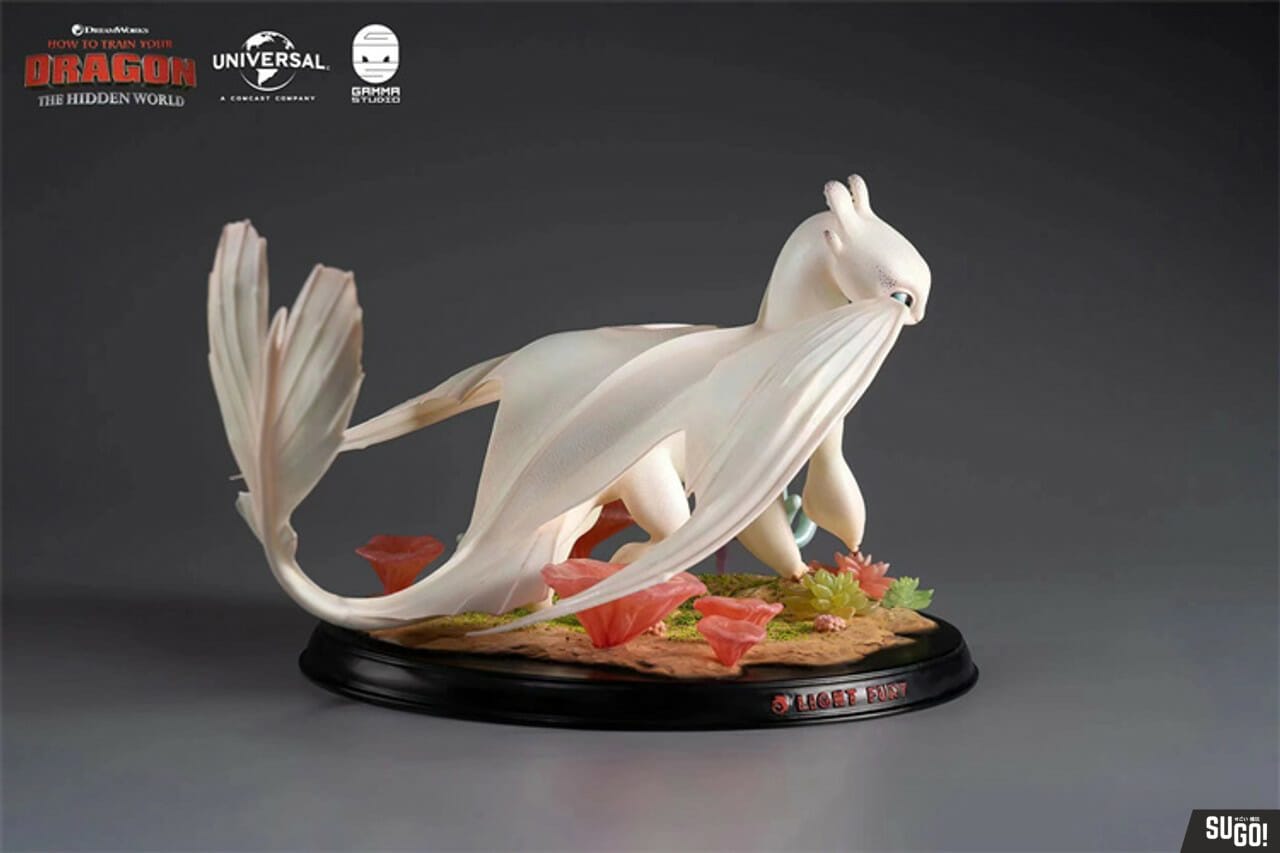 Gamma Studio Light Fury Licensed GK Statue - Sugo Toys | Action Figures ...