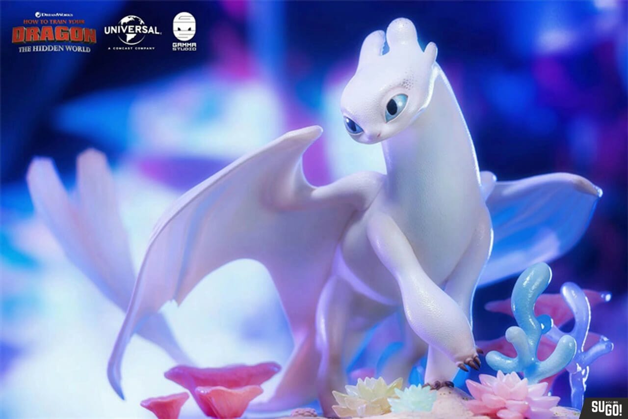 Gamma Studio Light Fury Licensed GK Statue - Sugo Toys | Action Figures ...