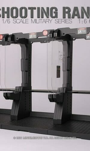 Mini Times Military Series Shooting Range Stall 1/6 Scale Accessory Set ...