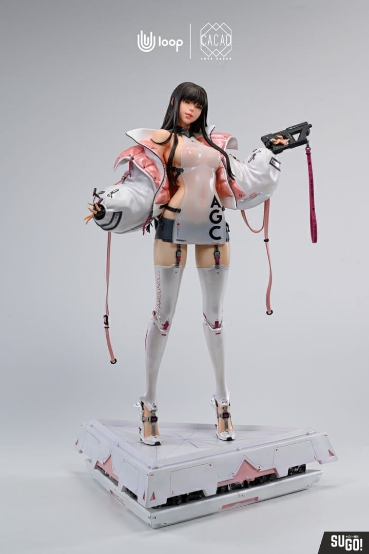 U loop Studio x Lovecacao [18+] Licensed Knight 1/4 Scale Limited Edition Statue White Ver ...