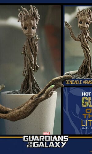 Hot Toys Guardians of the Galaxy Little Groot 1/4 Scale Action Figure ...