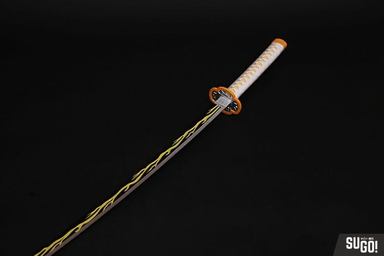 HCMY Demon Slayer Agatsuma Zenitsu Nichirin Sword 1/1 Replica - Sugo ...