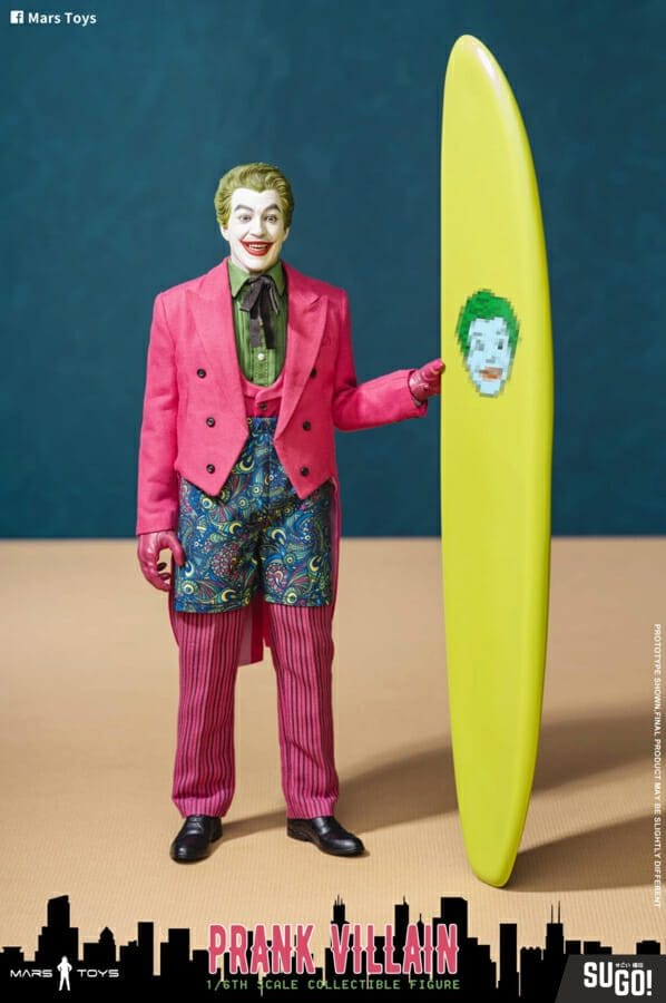 Mars Toys Prank Villain Cesar Romero's Joker 1/6 Accessories Pack ...