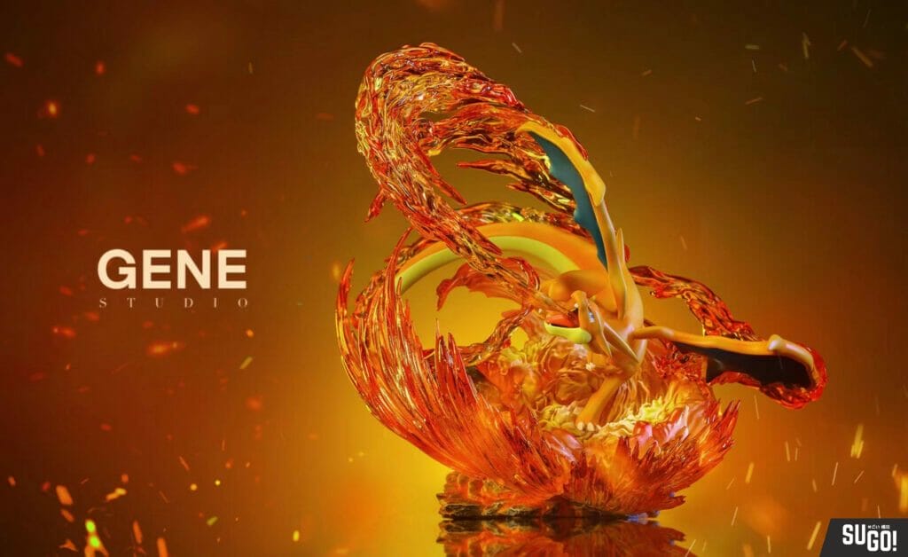 Gene Studio Pokemon MEGA Charizard Y 23cm GK Statue - Sugo Toys ...