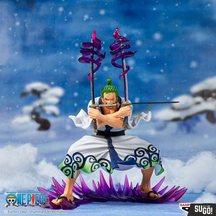 Banpresto One Piece DXF Special Roronoa Zoro (Zorojuro Ver.) PVC Figure ...