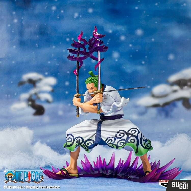 Banpresto One Piece DXF Special Roronoa Zoro (Zorojuro Ver.) PVC Figure ...