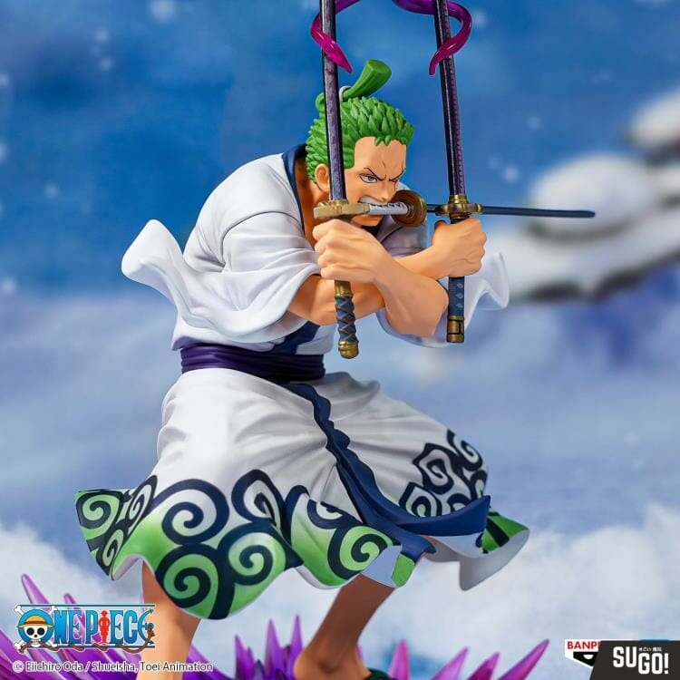 Banpresto One Piece DXF Special Roronoa Zoro (Zorojuro Ver.) PVC Figure ...