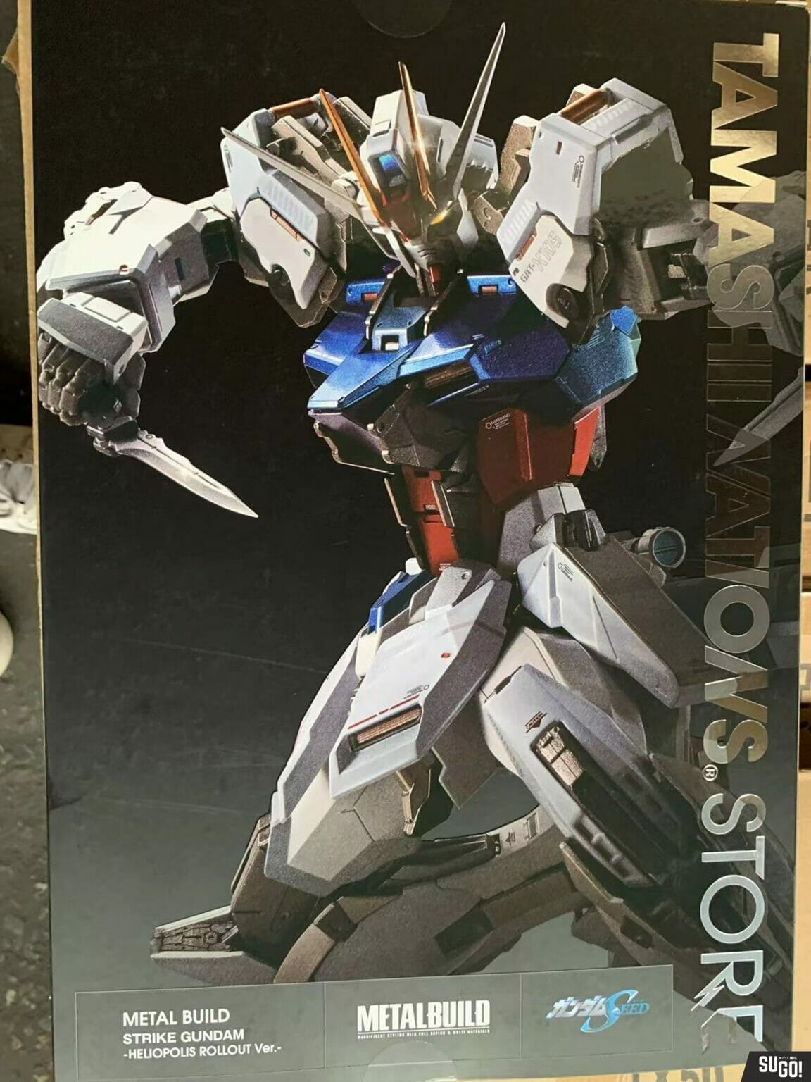 Bandai Spirits Gundam Metal Build Strike Gundam TNT Heliopolis Rollout ...