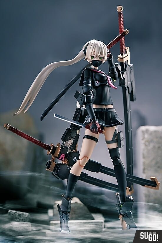 Max Factory PLAMAX HH-01 Ichi (Heavily Armed High School Girls) Action ...