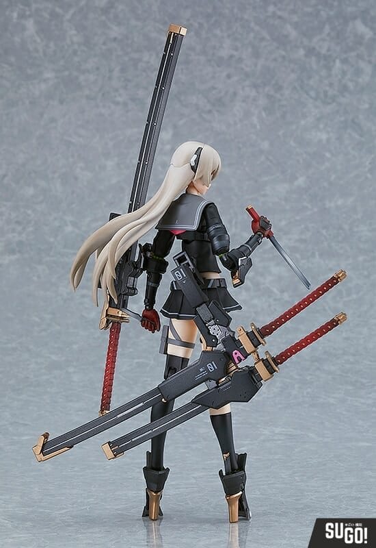 Max Factory PLAMAX HH-01 Ichi (Heavily Armed High School Girls) Action ...